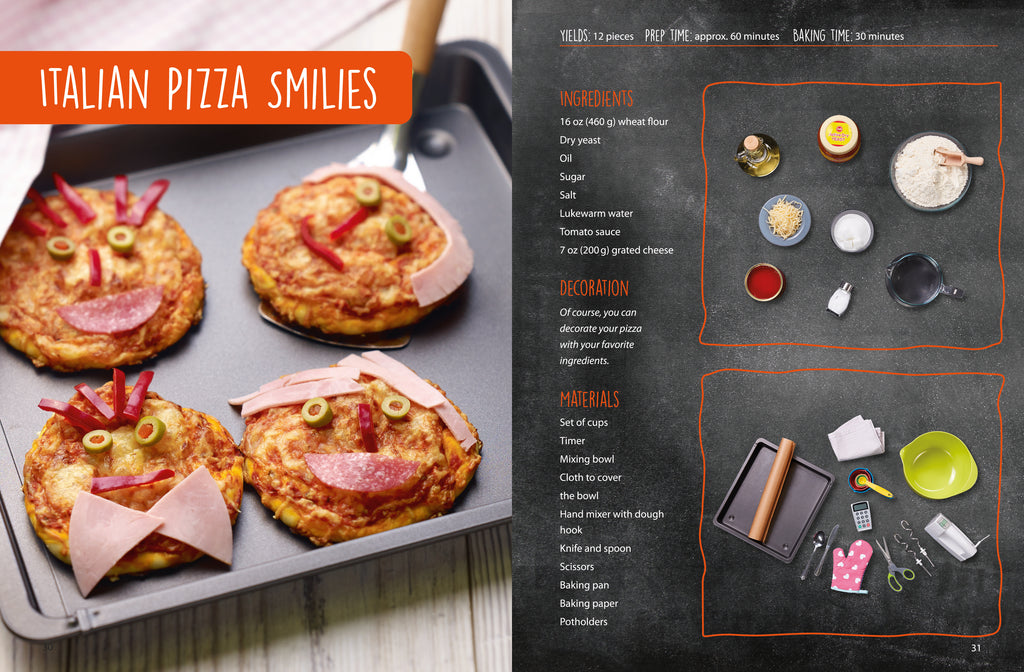 Cooking with Kids - Part 2, Cookbook incl. 5 colorful measuring cups ...